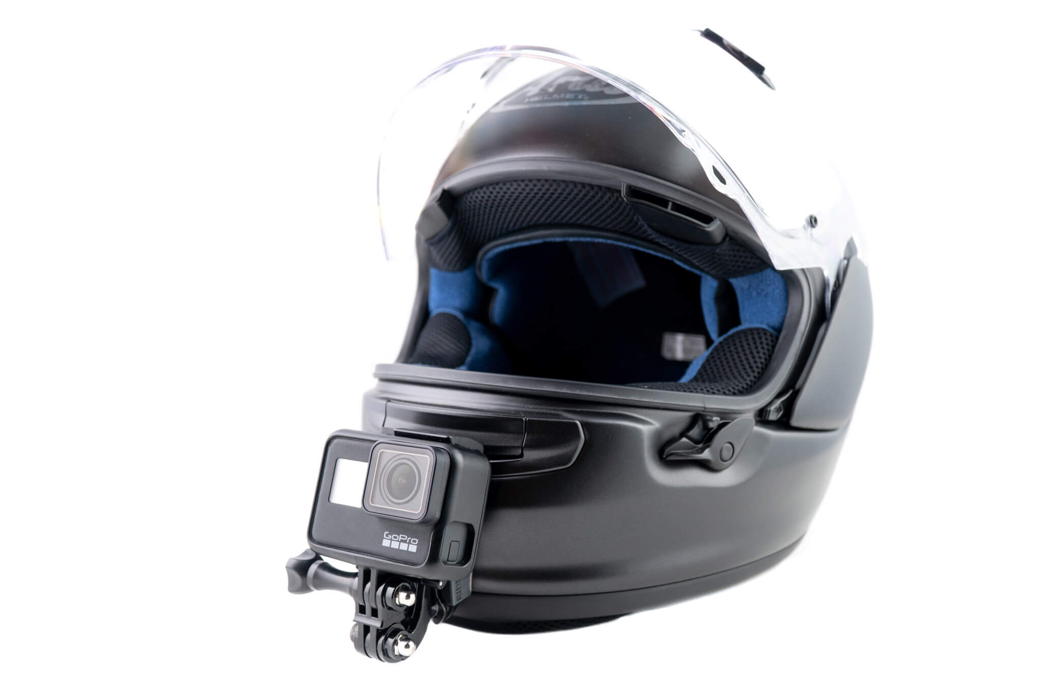How to Mount GoPro on Arai Regent-X / Profile-V / Quantic – Ride Tech Moto